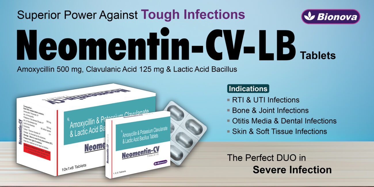Amoxicillin-500mg and Clavulanic Acid-125mg Tablets